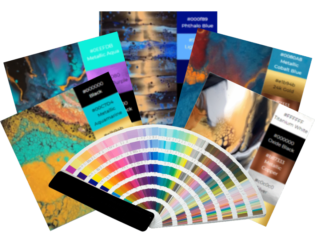 PDF Color Palettes – Elite Fluid Art Academy