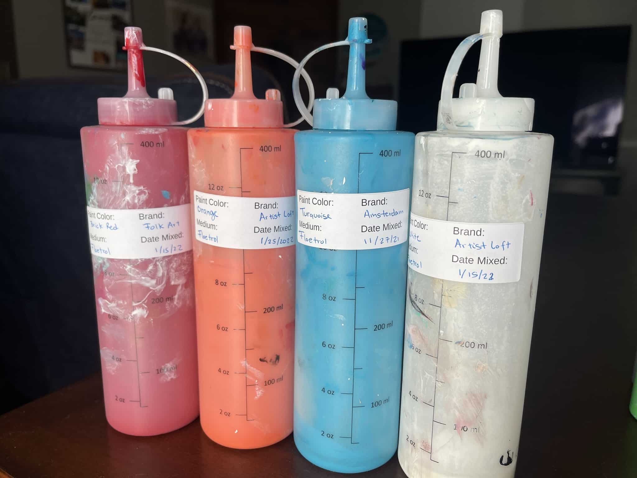 Perfect Paint Labels – Elite Fluid Art Academy