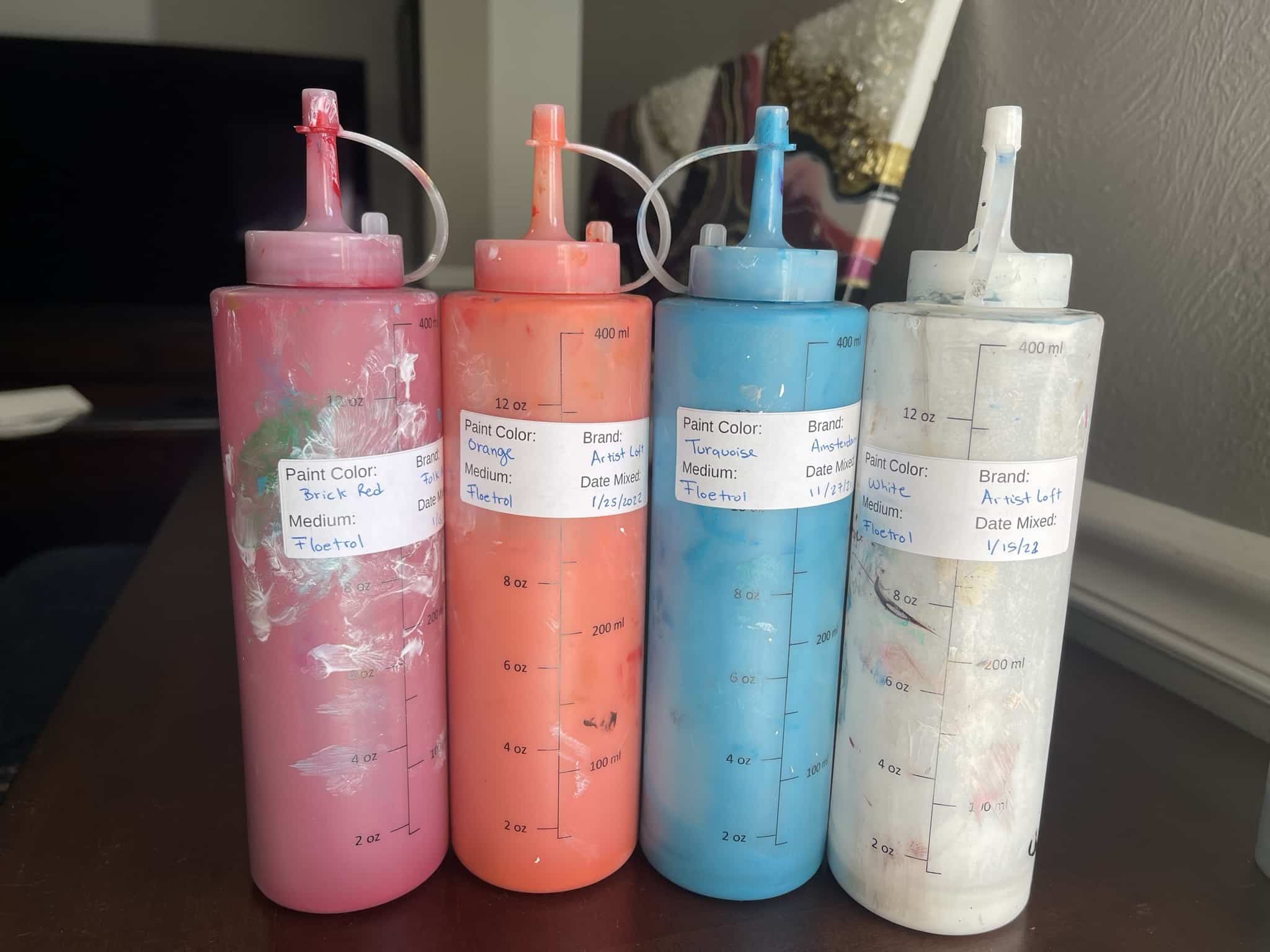 Perfect Paint Labels – Elite Fluid Art Academy