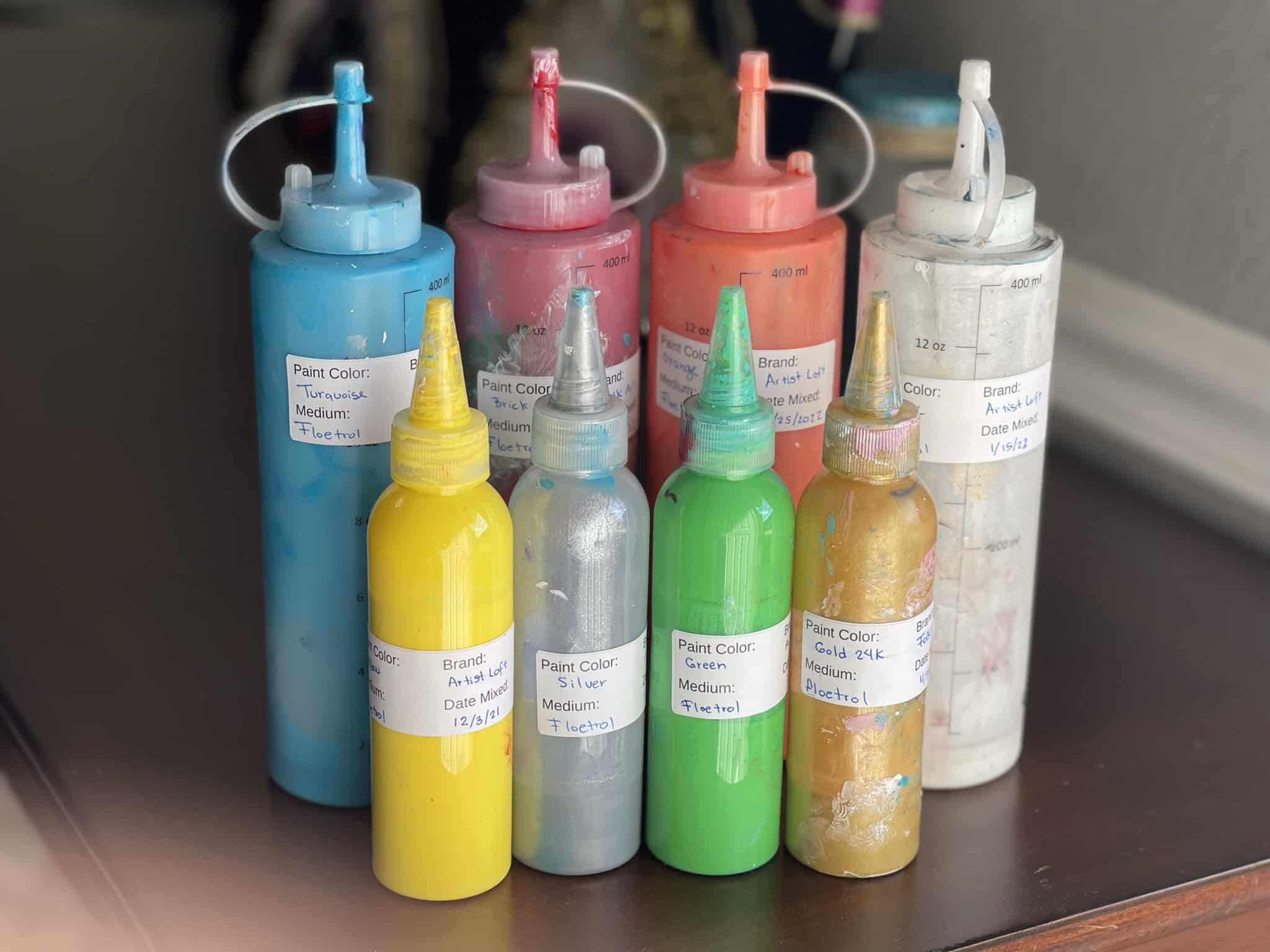 Perfect Paint Labels – Elite Fluid Art Academy