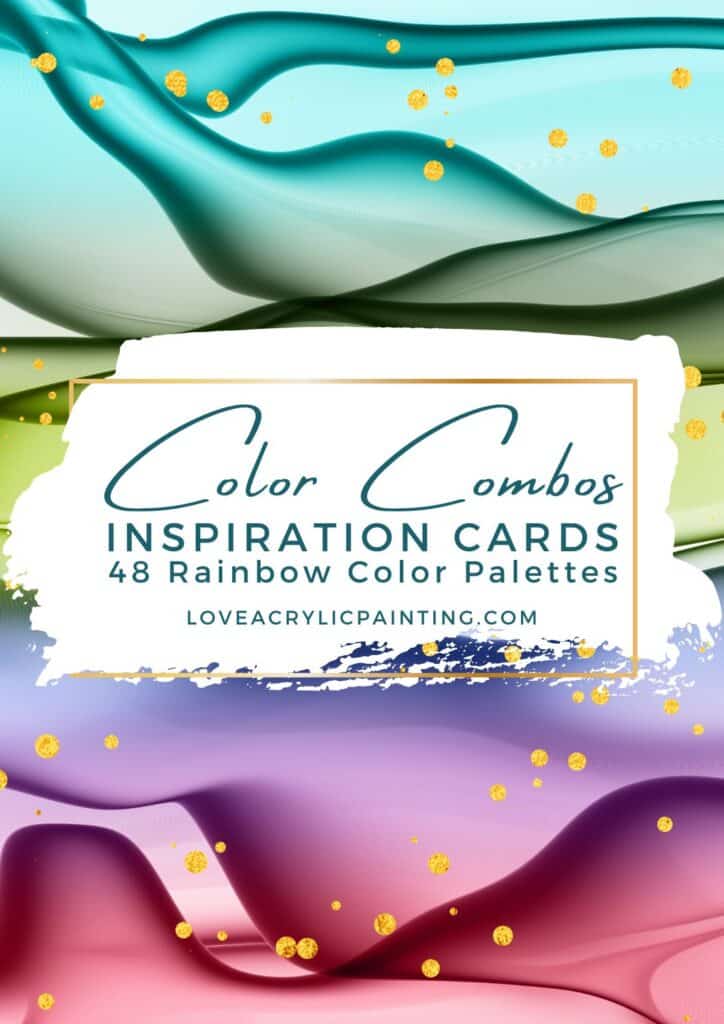 Paint Pouring Color Combinations Mega Pack – Elite Fluid Art Academy