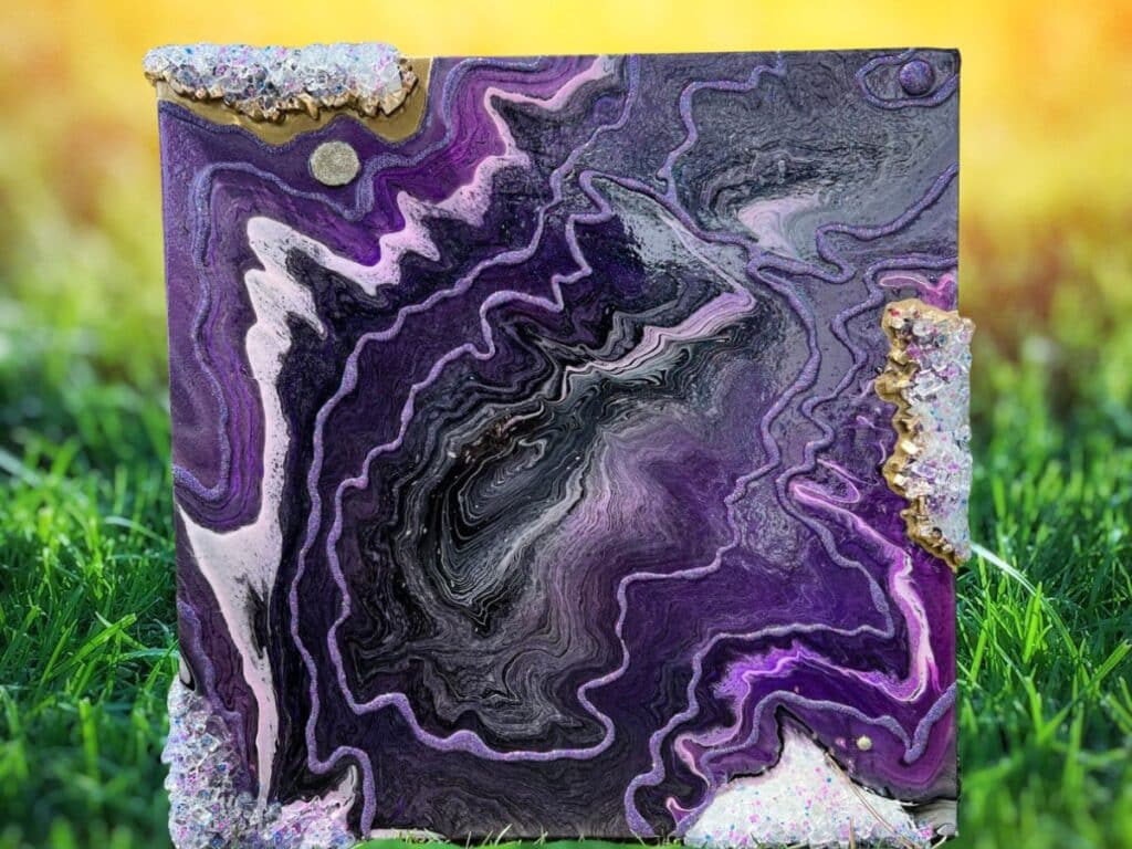 Bling it Geodes Course - Elite Fluid Art Academy