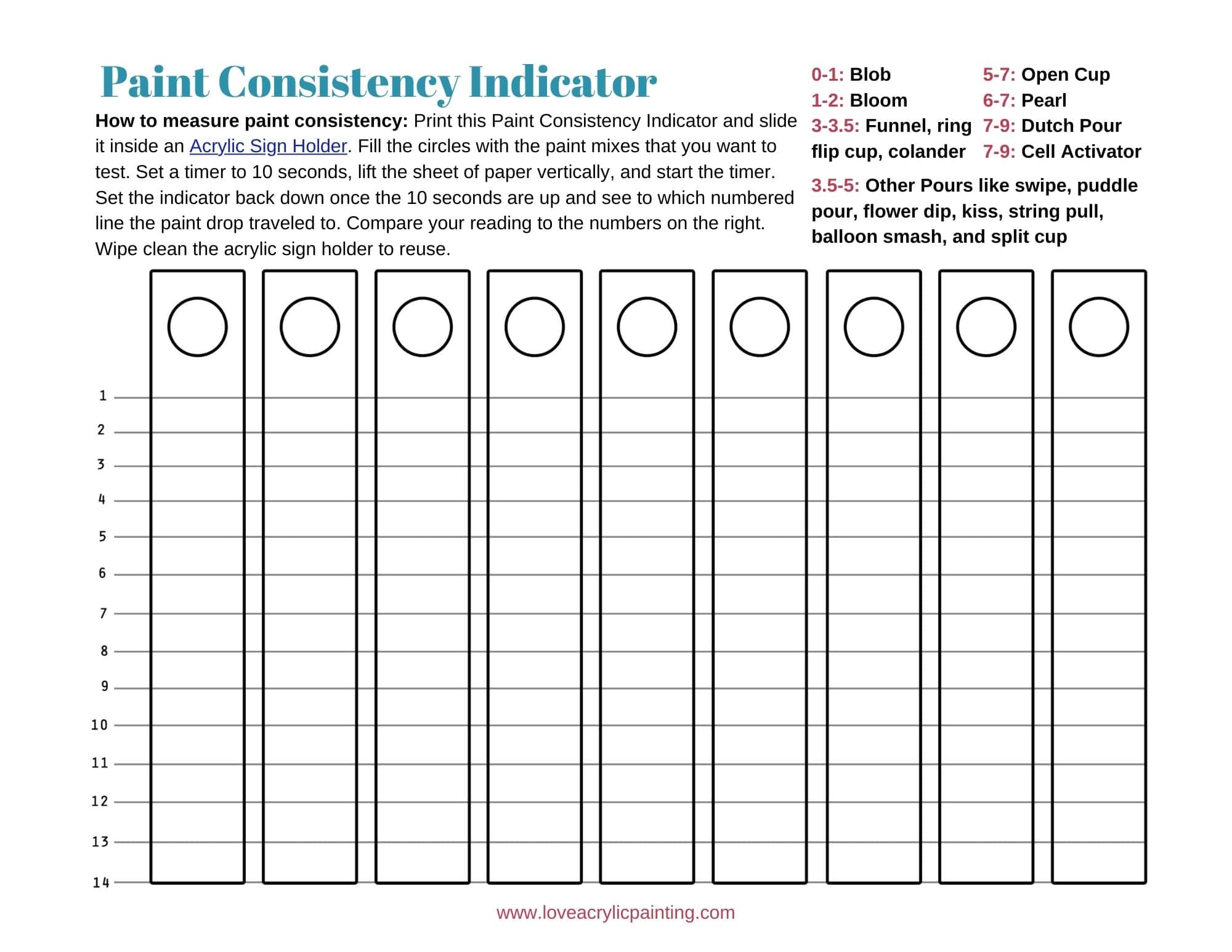 Paint Consistency Indicator Download – Elite Fluid Art Academy