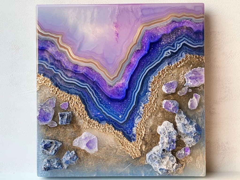 What Is Geode Art? A Beginner’s Guide to Stunning Resin Creations ...